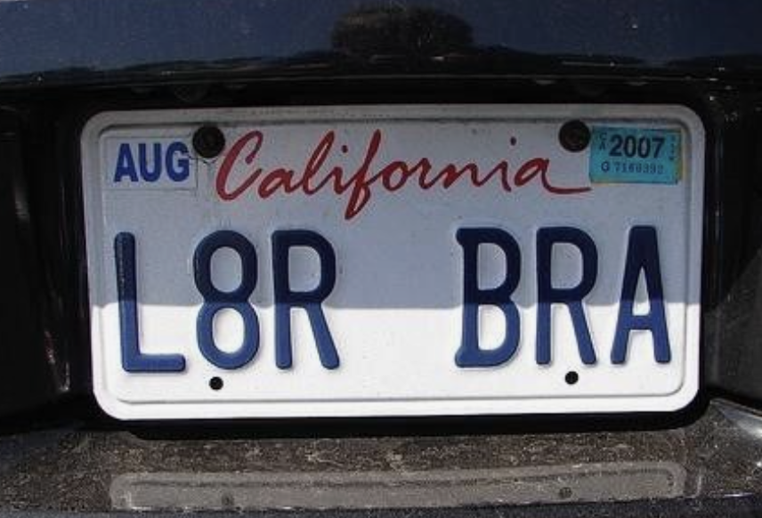 23 Funny License Plates That Make Driving More Fun | eBaum's World