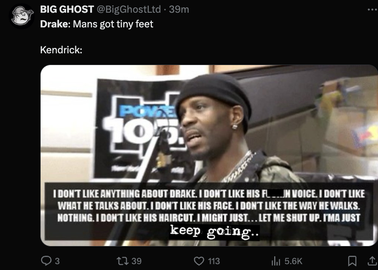 21 Memes and Reactions to Kendrick Lamar's Drake Diss Track | eBaum's World