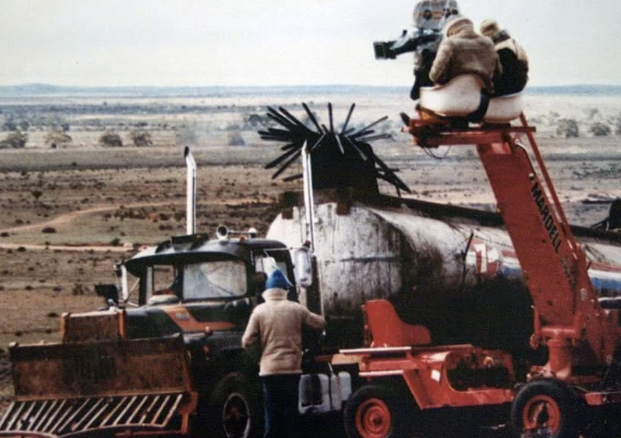 46 Candid Photos Behind the Scenes of 'Mad Max' | eBaum's World