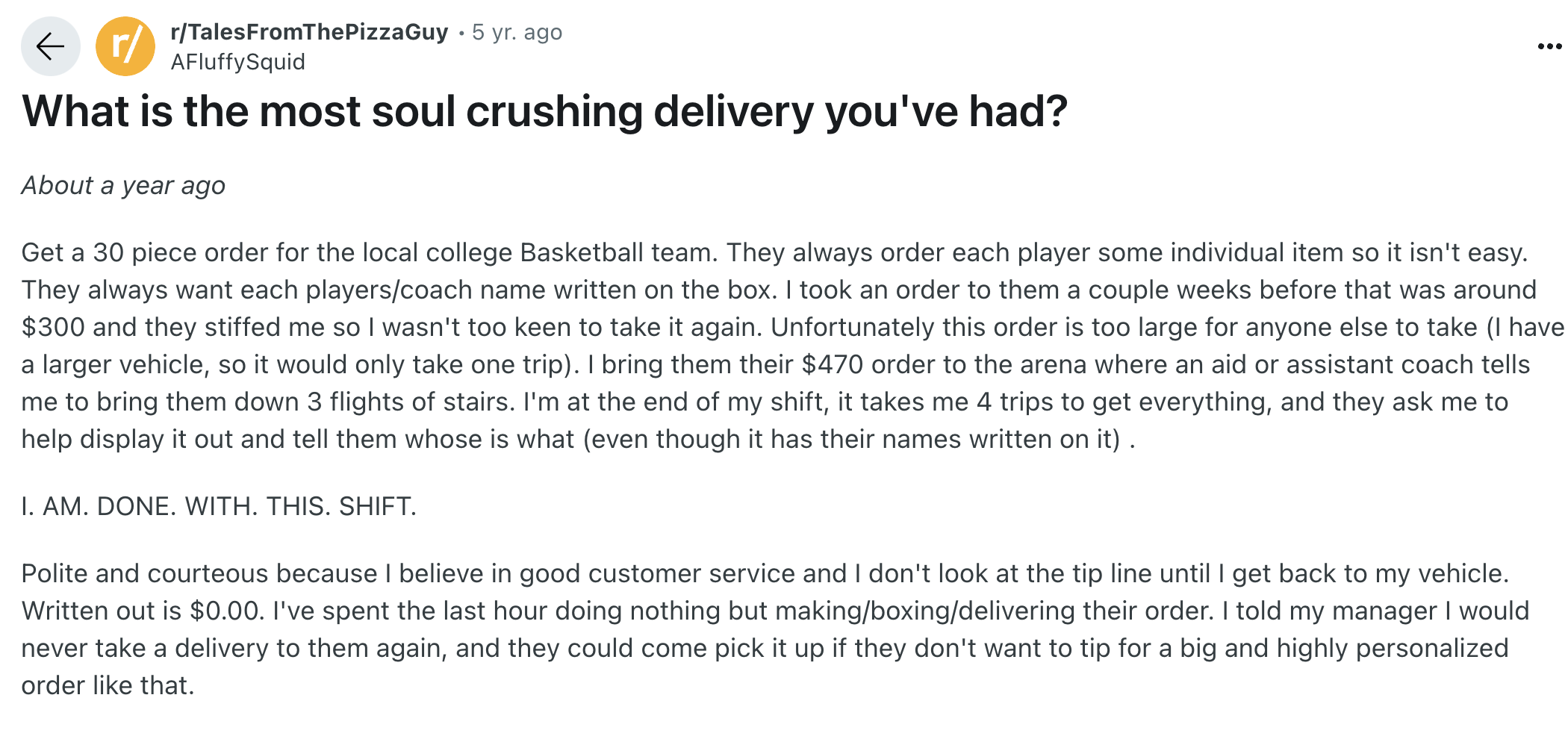 20 Nightmare Delivery Stories, As Told By the Pizza Guy | eBaum's World