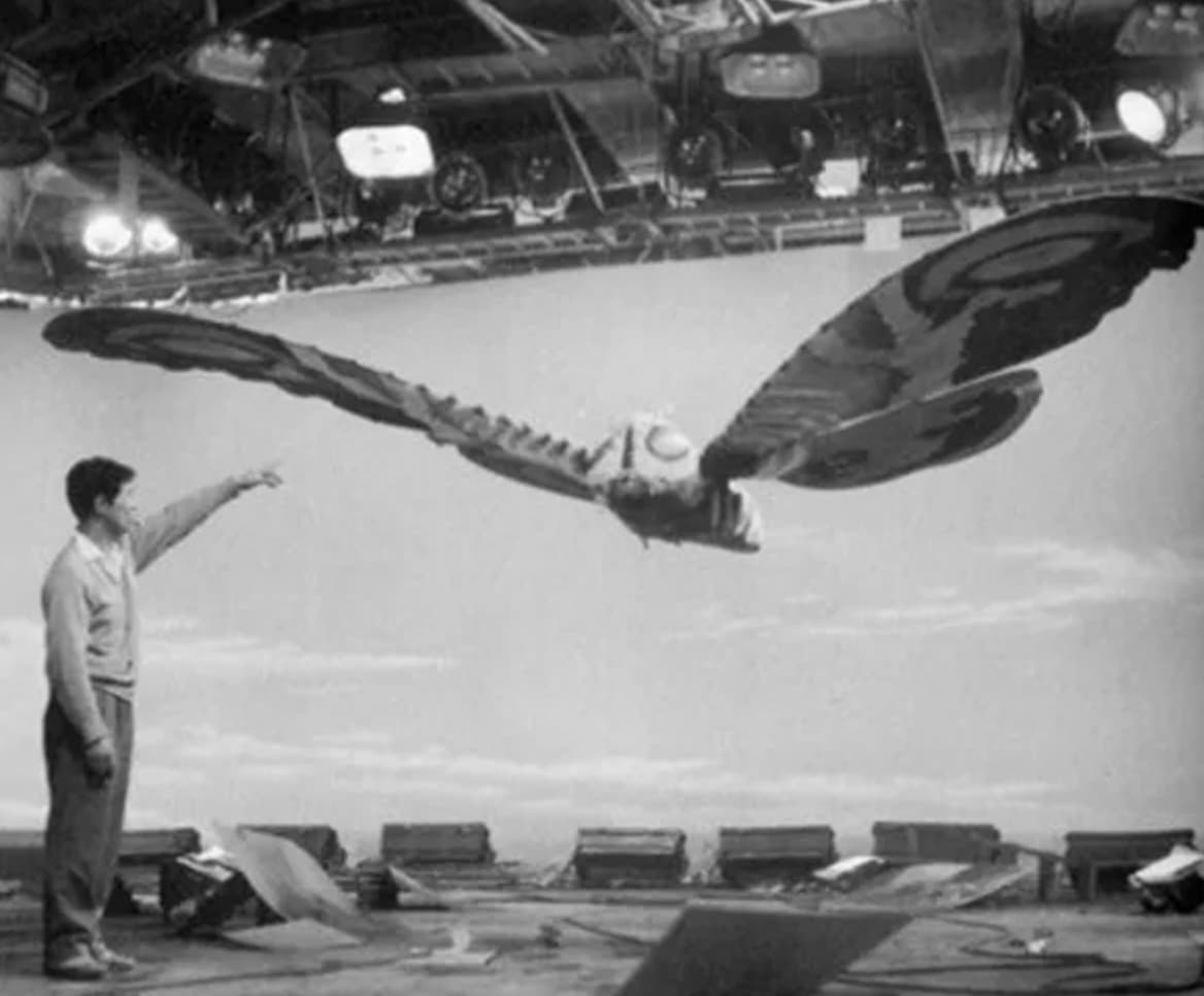 Classic Photos From BTS of The Old Godzilla Films | eBaum's World