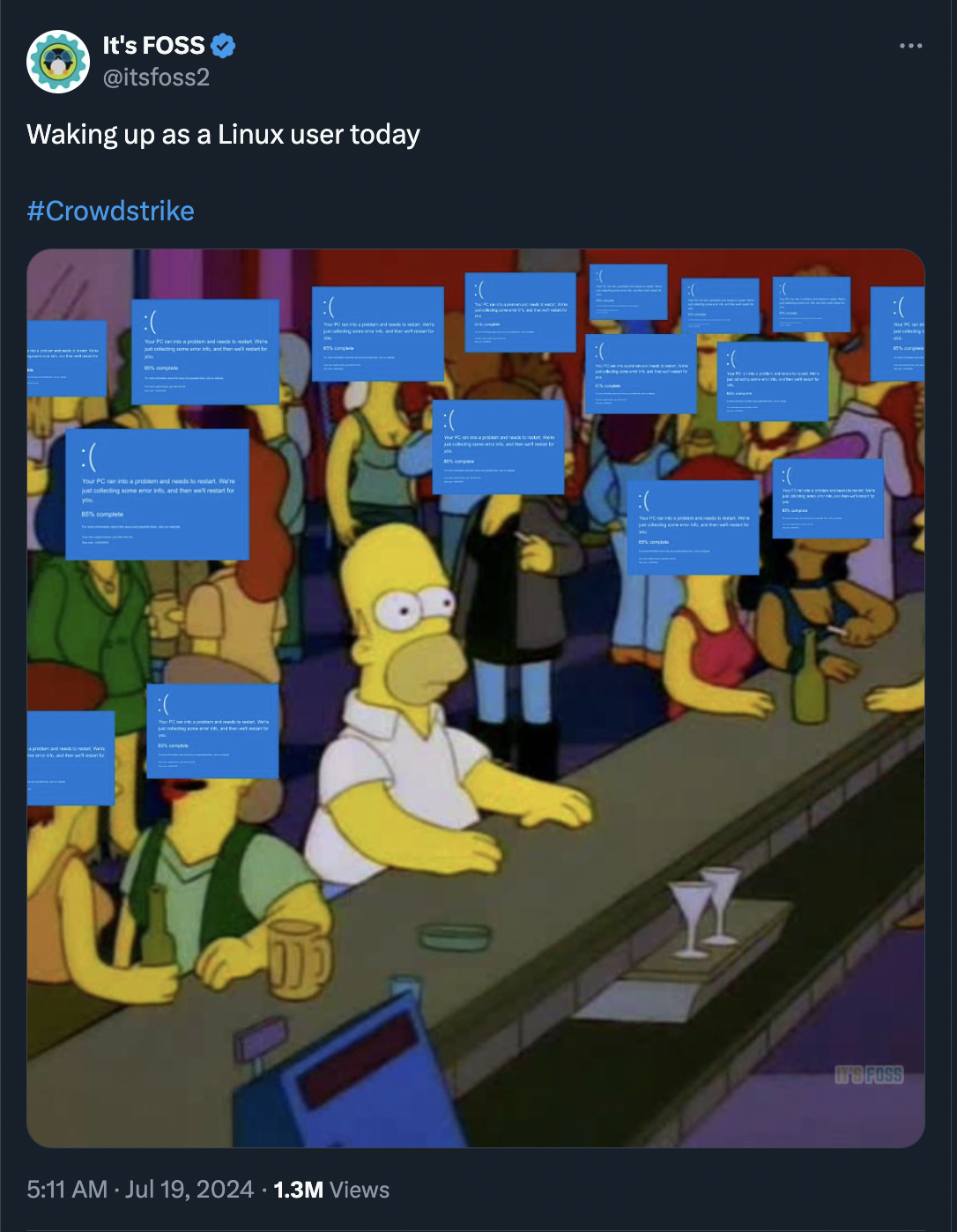 The Funniest CrowdStrike Outage Memes Giving the Blue Screen | eBaum's ...