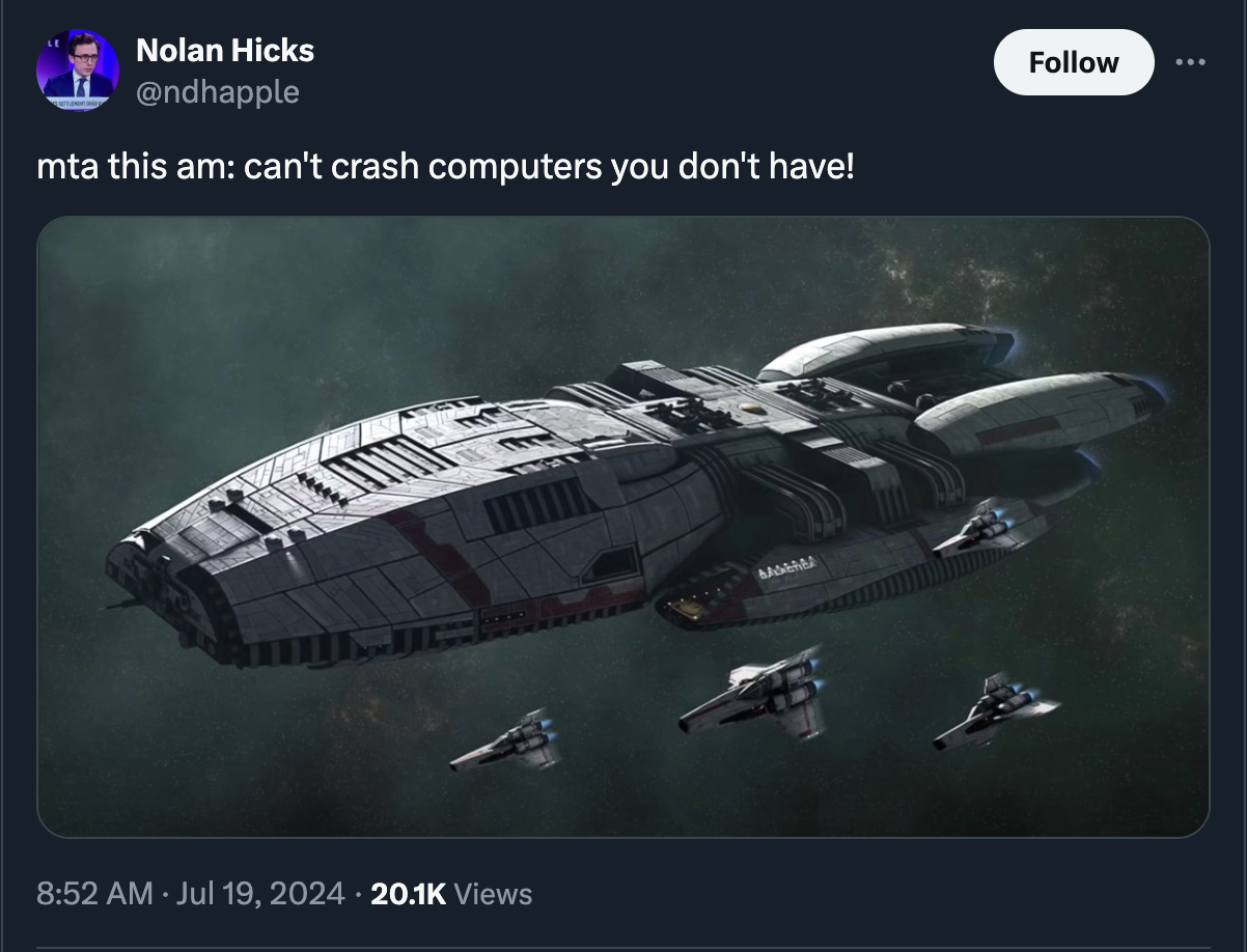 The Funniest CrowdStrike Outage Memes Giving the Blue Screen | eBaum's ...