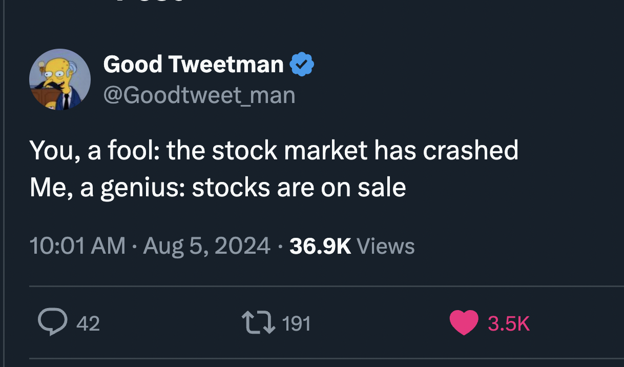 The 23 Funniest Tweets About the Stock Market Melting Down | eBaum's World