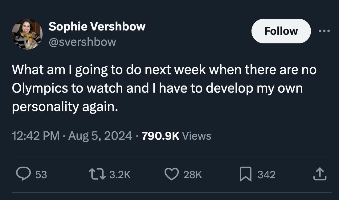 The Funniest Tweets From the Olympics Tuesday, August 6, 2024 | eBaum's ...