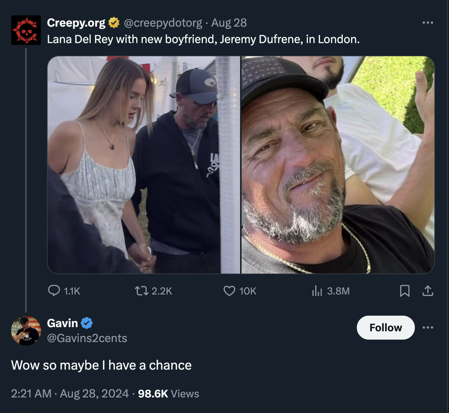 22 Memes and Reactions to Lana Del Rey’s Rumored Riverboat Boyfriend ...