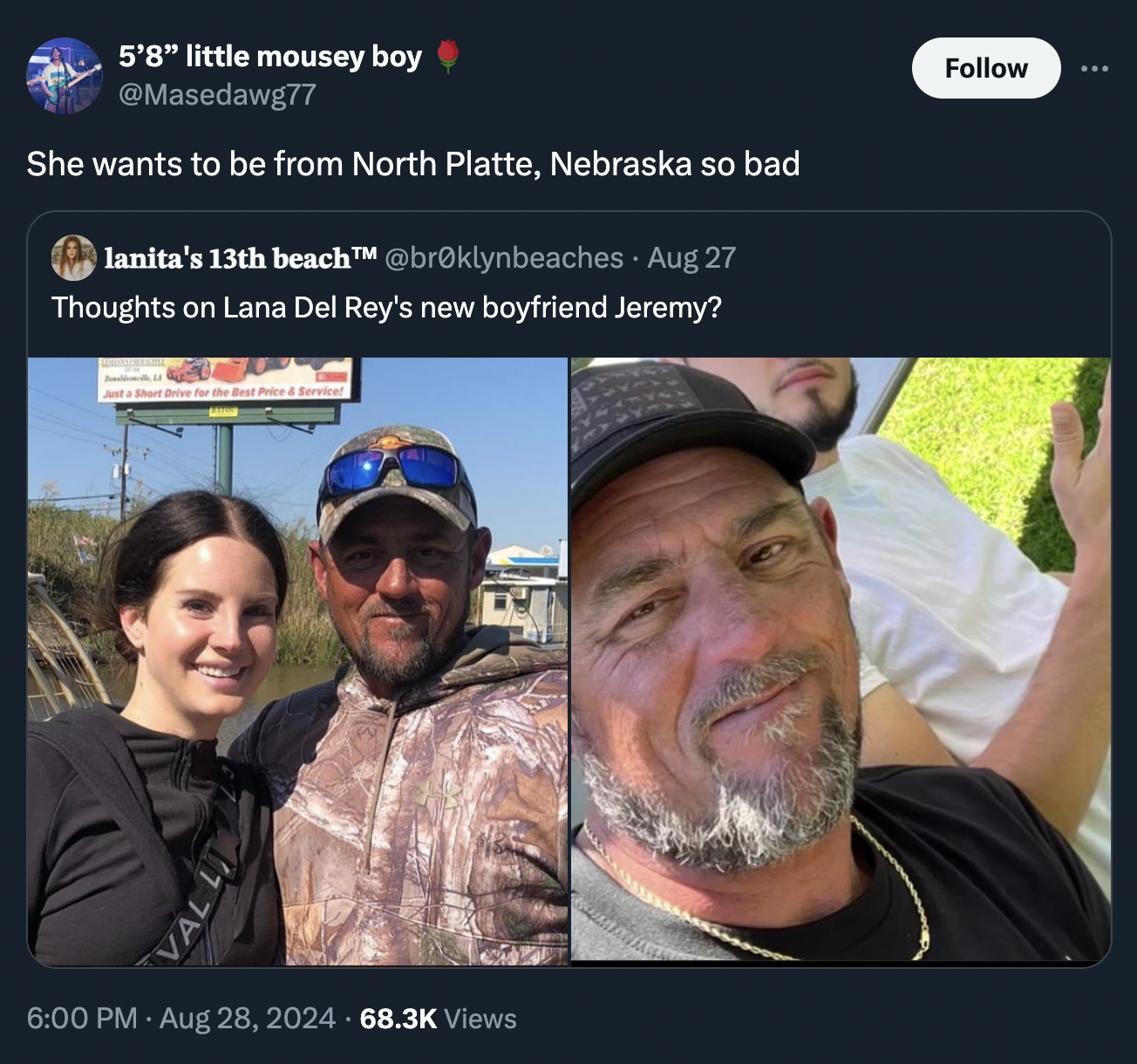 22 Memes and Reactions to Lana Del Rey’s Rumored Riverboat Boyfriend ...