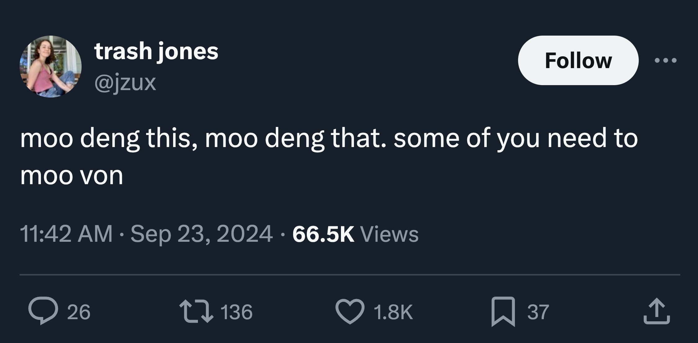 31 More Moo Deng Tweets Before We Moo Von | eBaum's World
