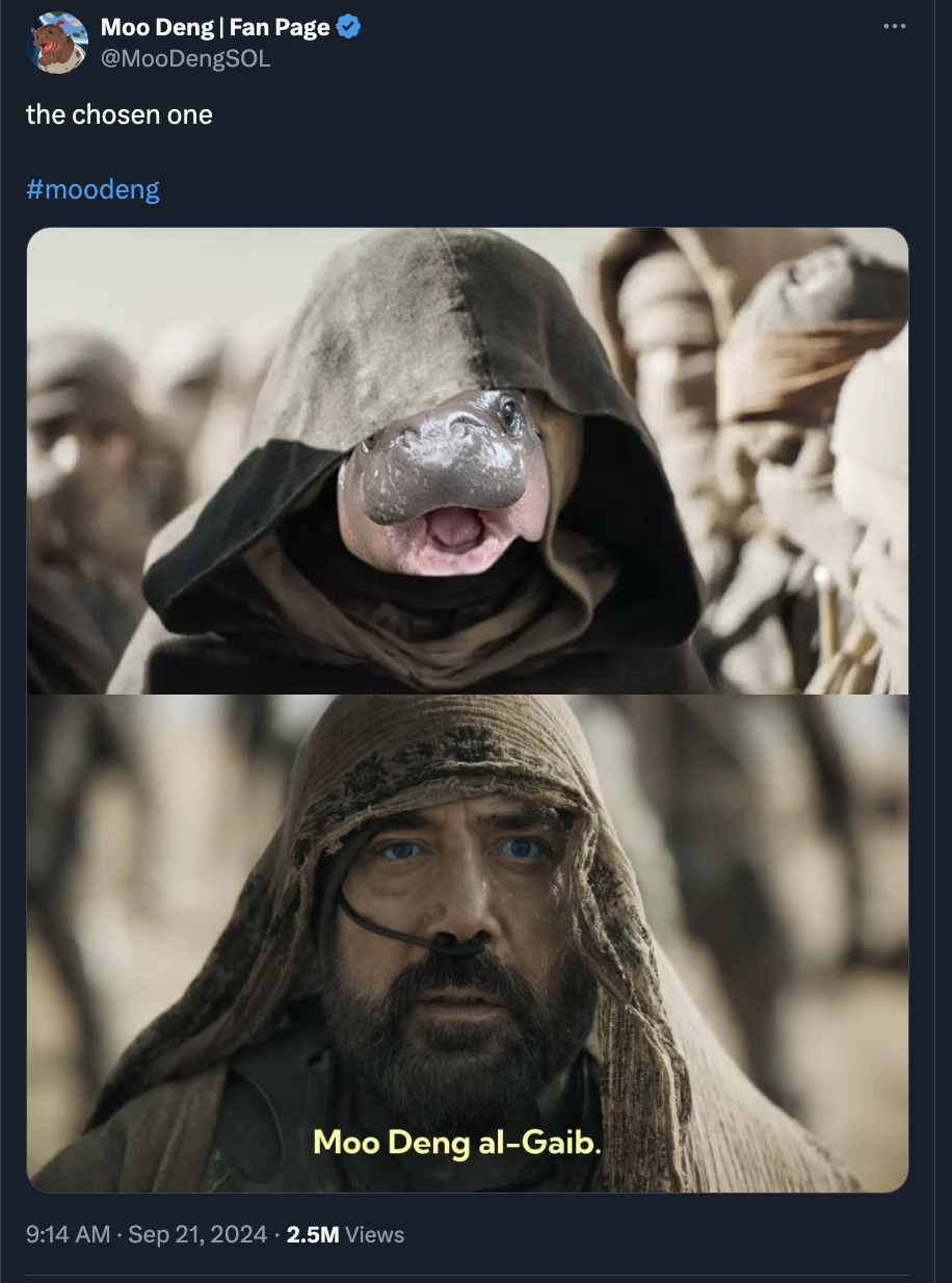 31 More Moo Deng Tweets Before We Moo Von | eBaum's World