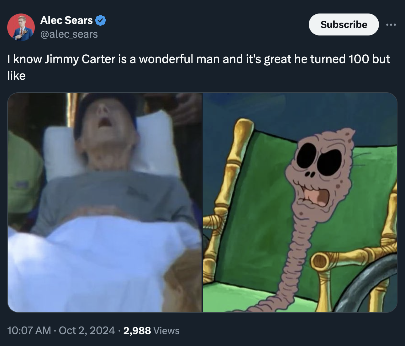 19 Funny Jimmy Carter on His Death Bed Tweets | eBaum's World