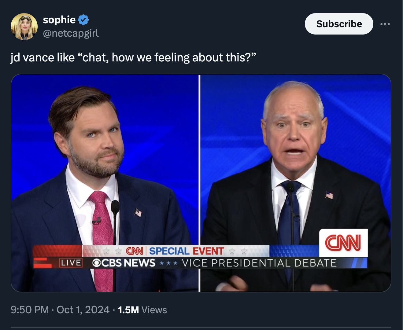 23 Funny J.D. Vance and Tim Walz Tweets | eBaum's World