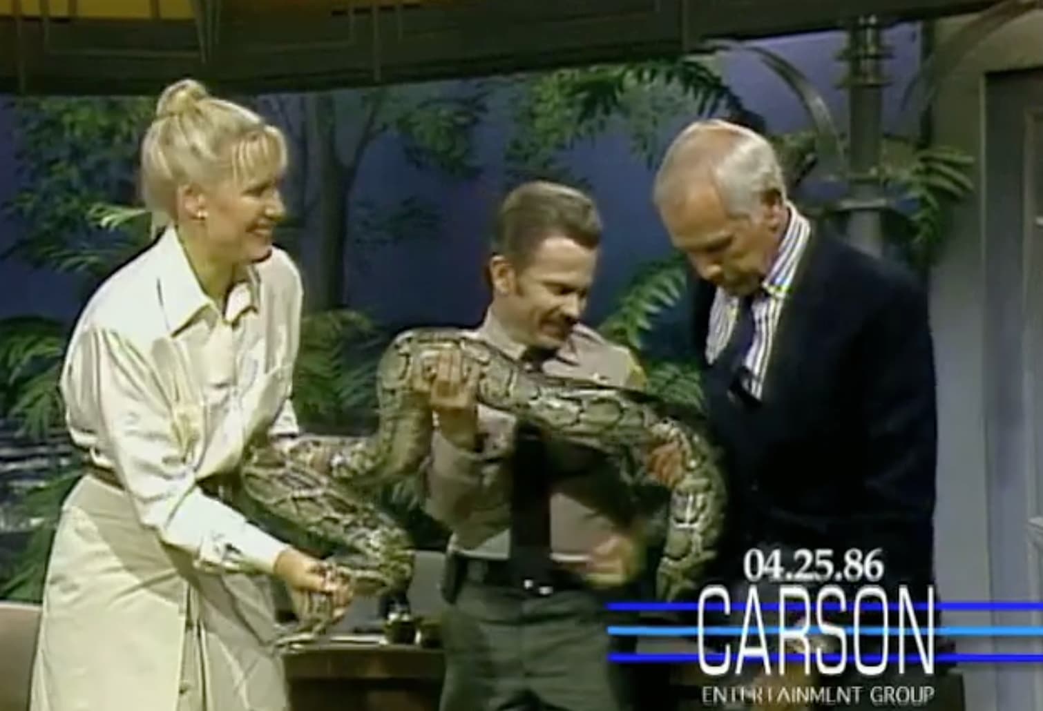 The Golden Era of Television: 20 Wild Animals Appearing on the 'Tonight ...