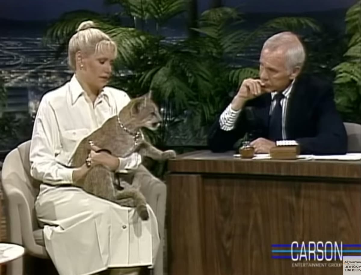 The Golden Era of Television: 20 Wild Animals Appearing on the 'Tonight ...