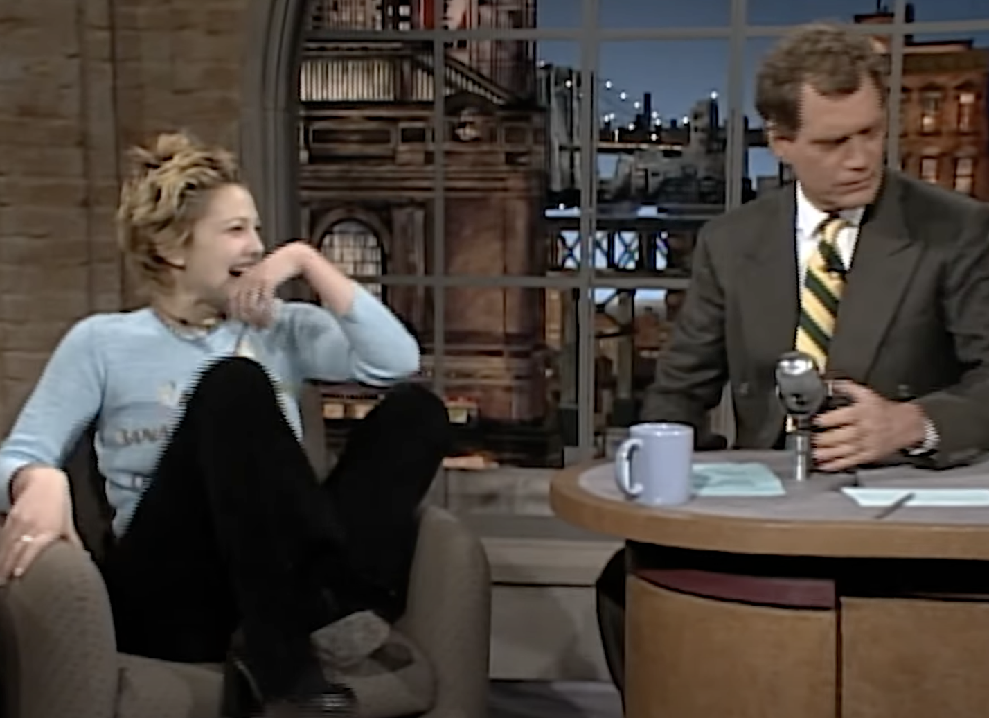 Remembering That Time Drew Barrymore Flashed David Letterman in 1995 ...