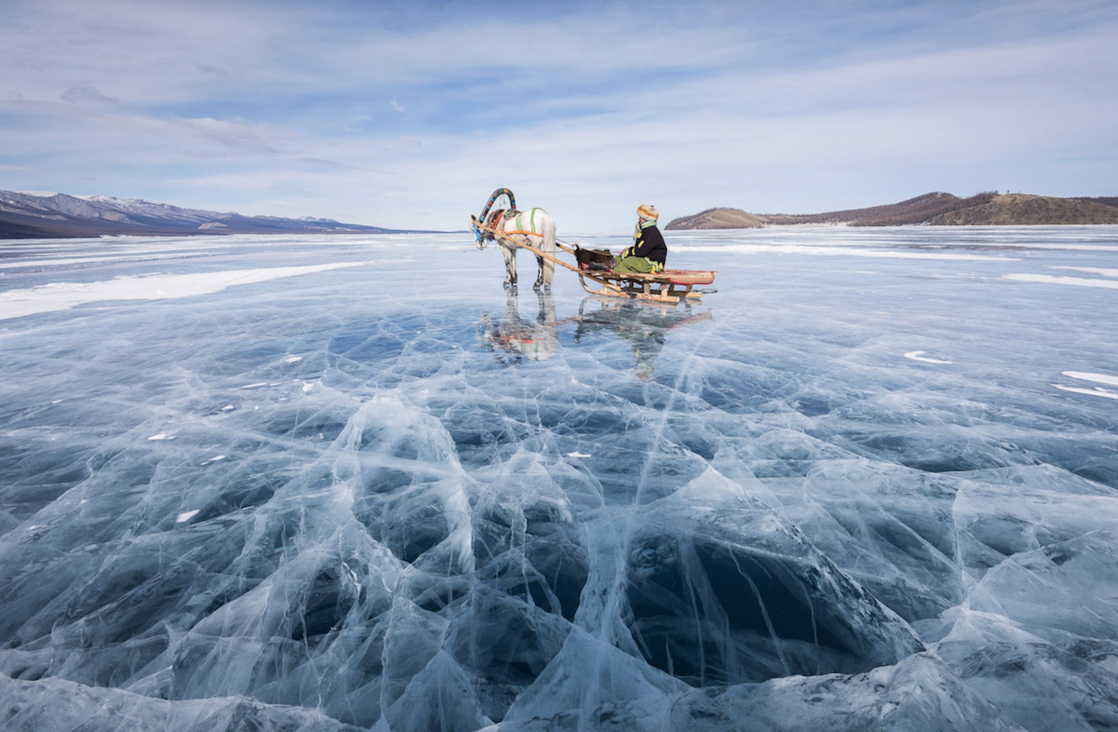 The World's Coldest Festival: The Mongolian Lake | eBaum's World