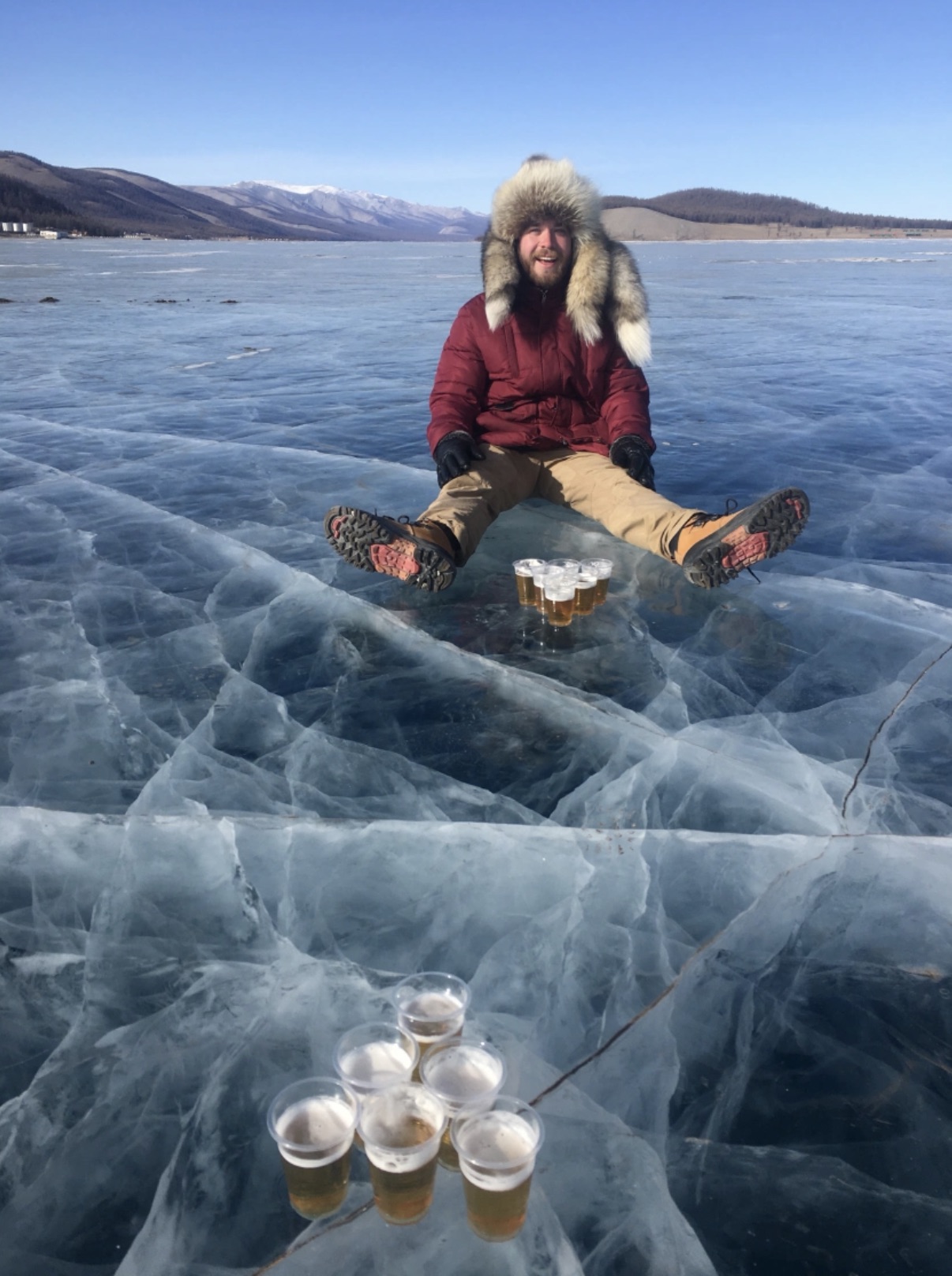 The World's Coldest Festival: The Mongolian Lake | eBaum's World