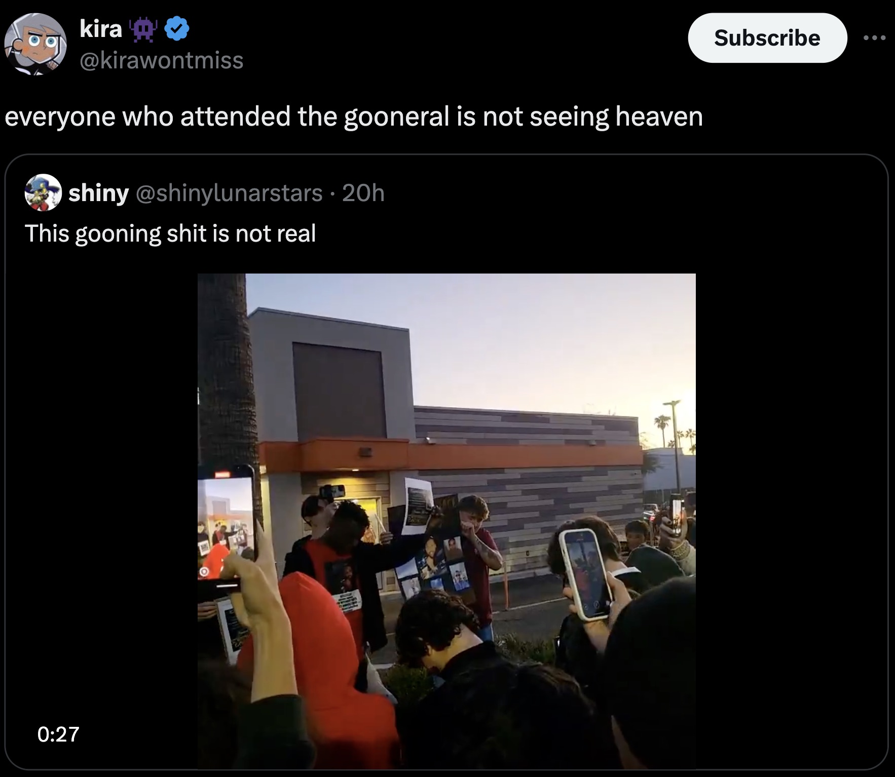 Arizona Incels Held 'Gooneral' Candlelight Vigil for the 'Goonicide ...