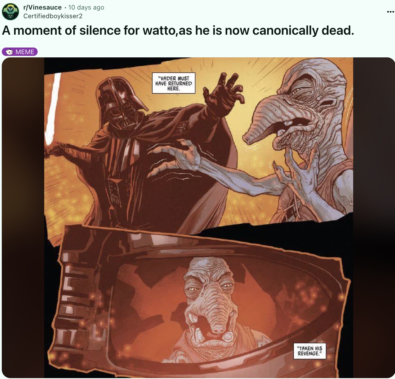 40 Memes and Reactions to the Death of Watto from 'Star Wars' | eBaum's ...