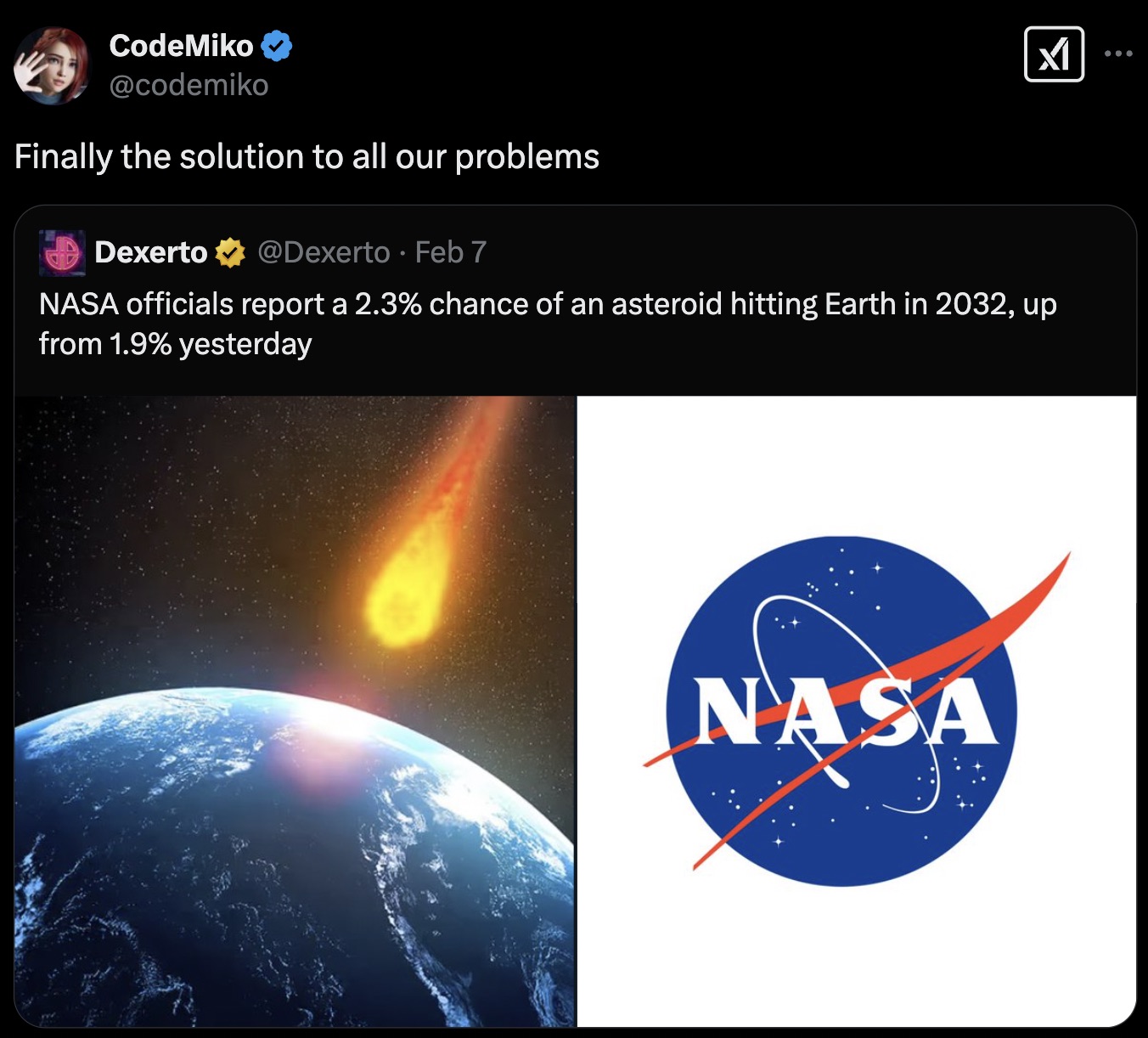 32 Funny Tweets About the Asteroid Coming to End Our Suffering | eBaum ...