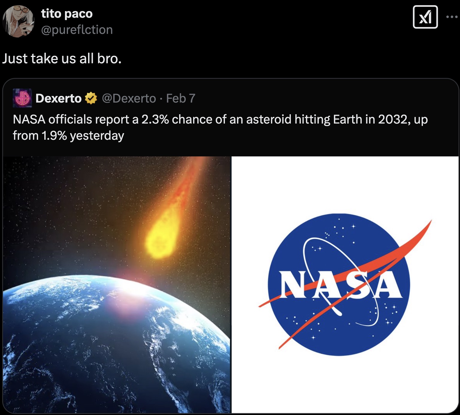 32 Funny Tweets About the Asteroid Coming to End Our Suffering | eBaum ...