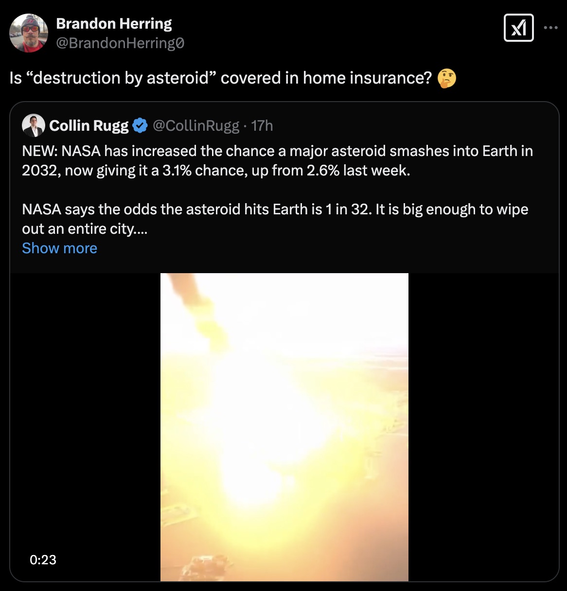 25 Tweets and Reactions to the Asteroid Heading Straight At Us | eBaum ...