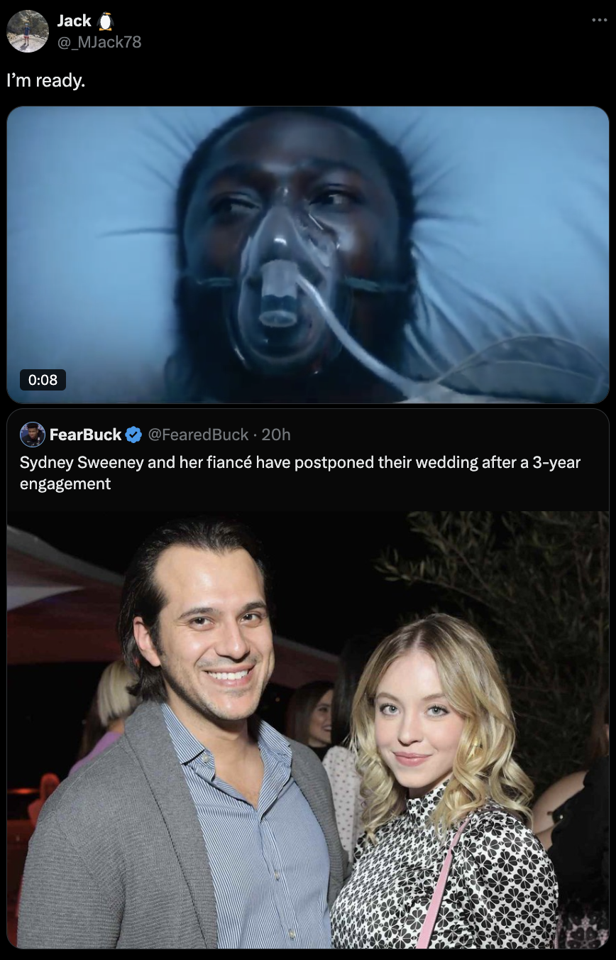 The Internet Is Celebrating Sydney Sweeney Postponing Her Wedding ...