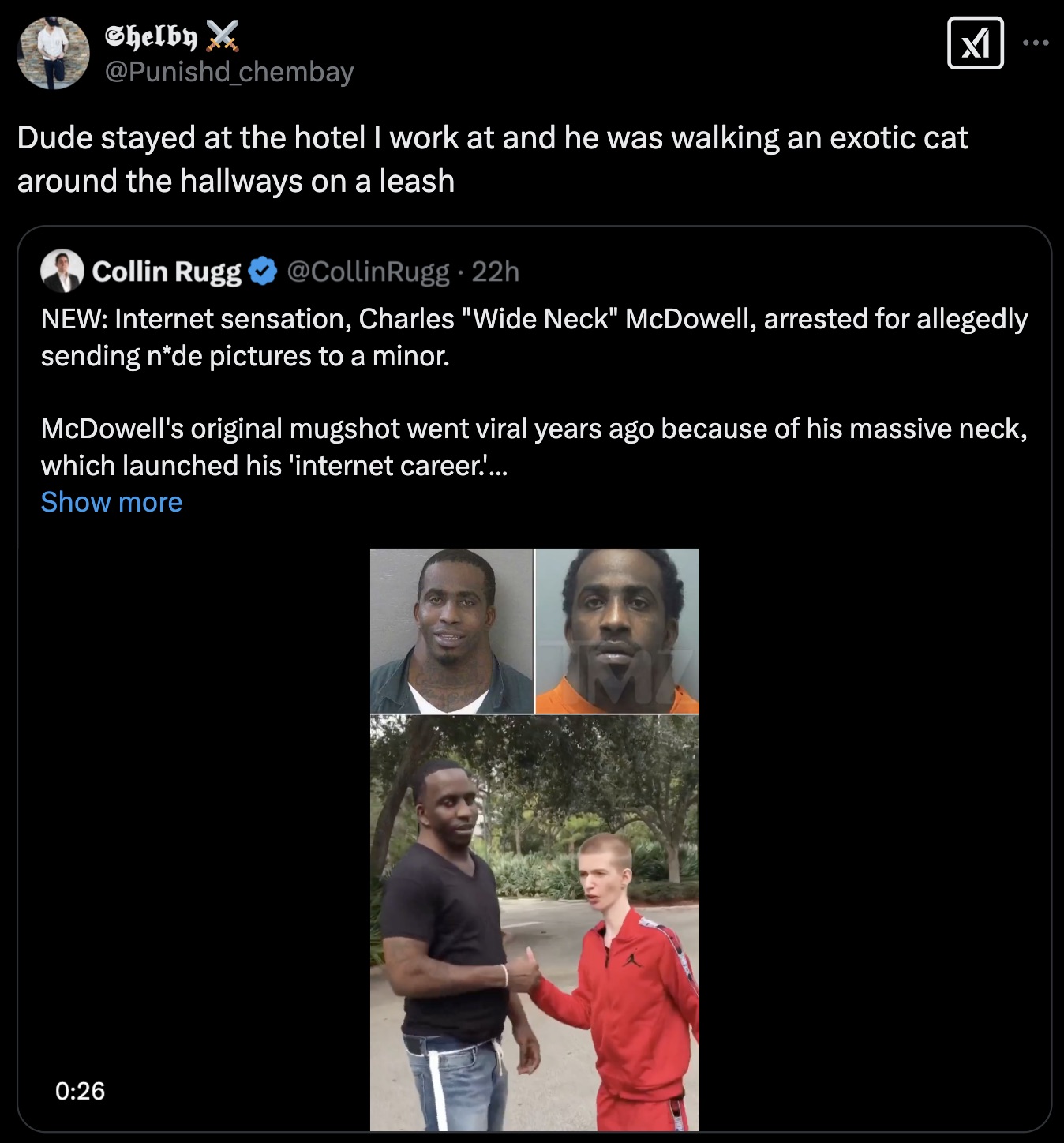 30 Reactions to Wide Neck's Latest Arrest | eBaum's World