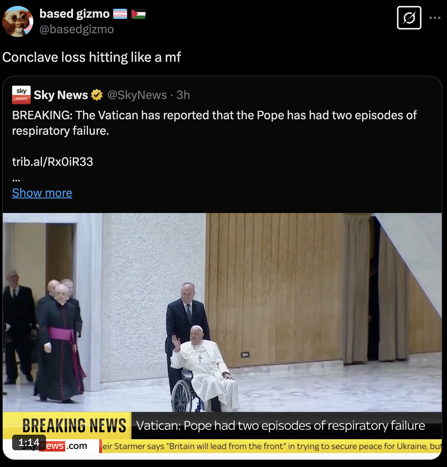 20 Tweets and Reactions to the Pope Flirting With Death | eBaum's World