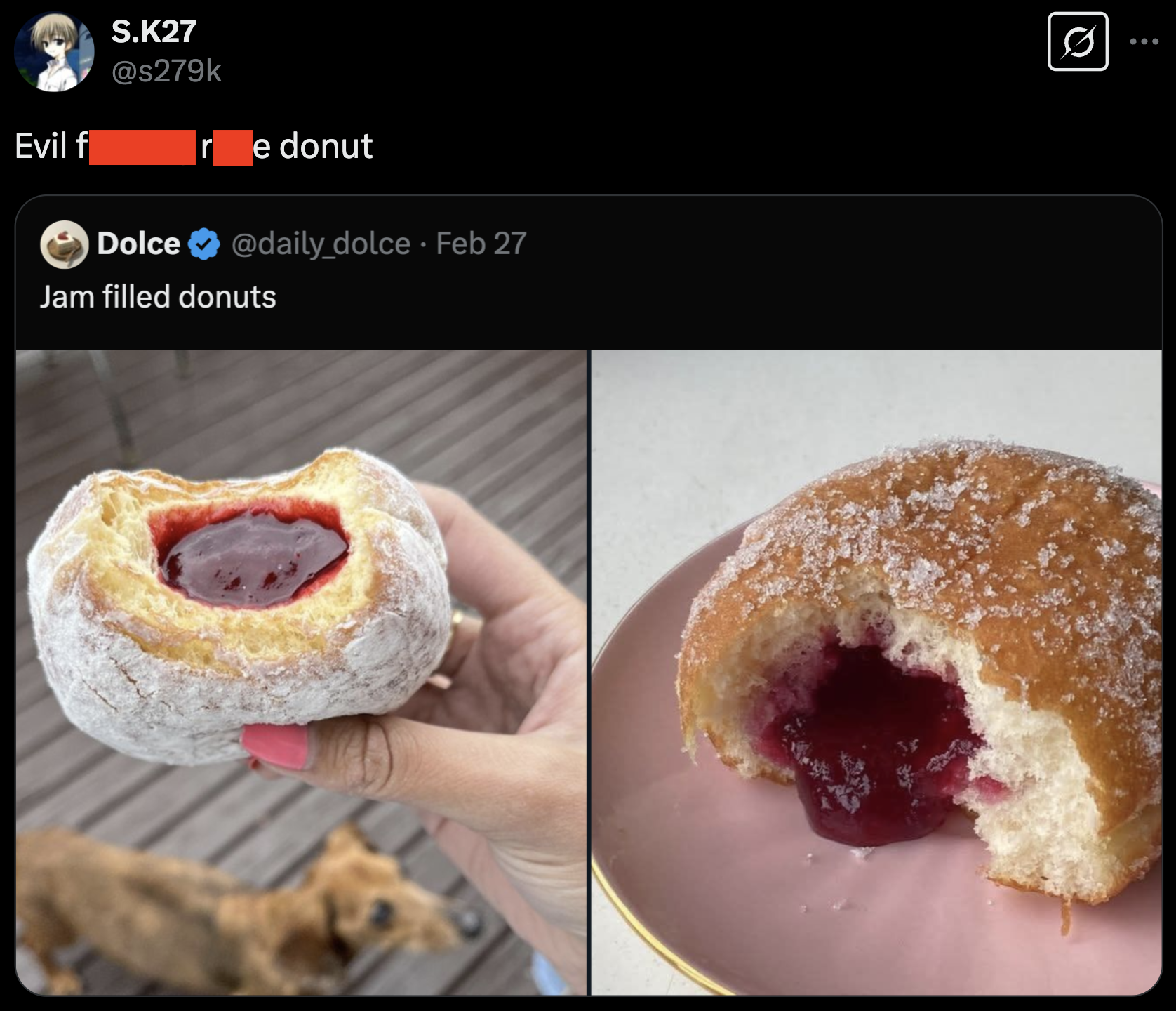 20 Rage Reactions to a Picture of a Jelly Donut | eBaum's World