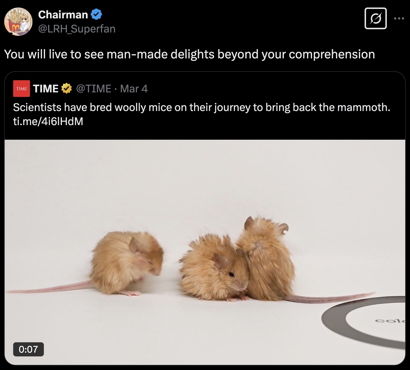 24 Tweets and Reactions to the New Wooly Mice | eBaum's World