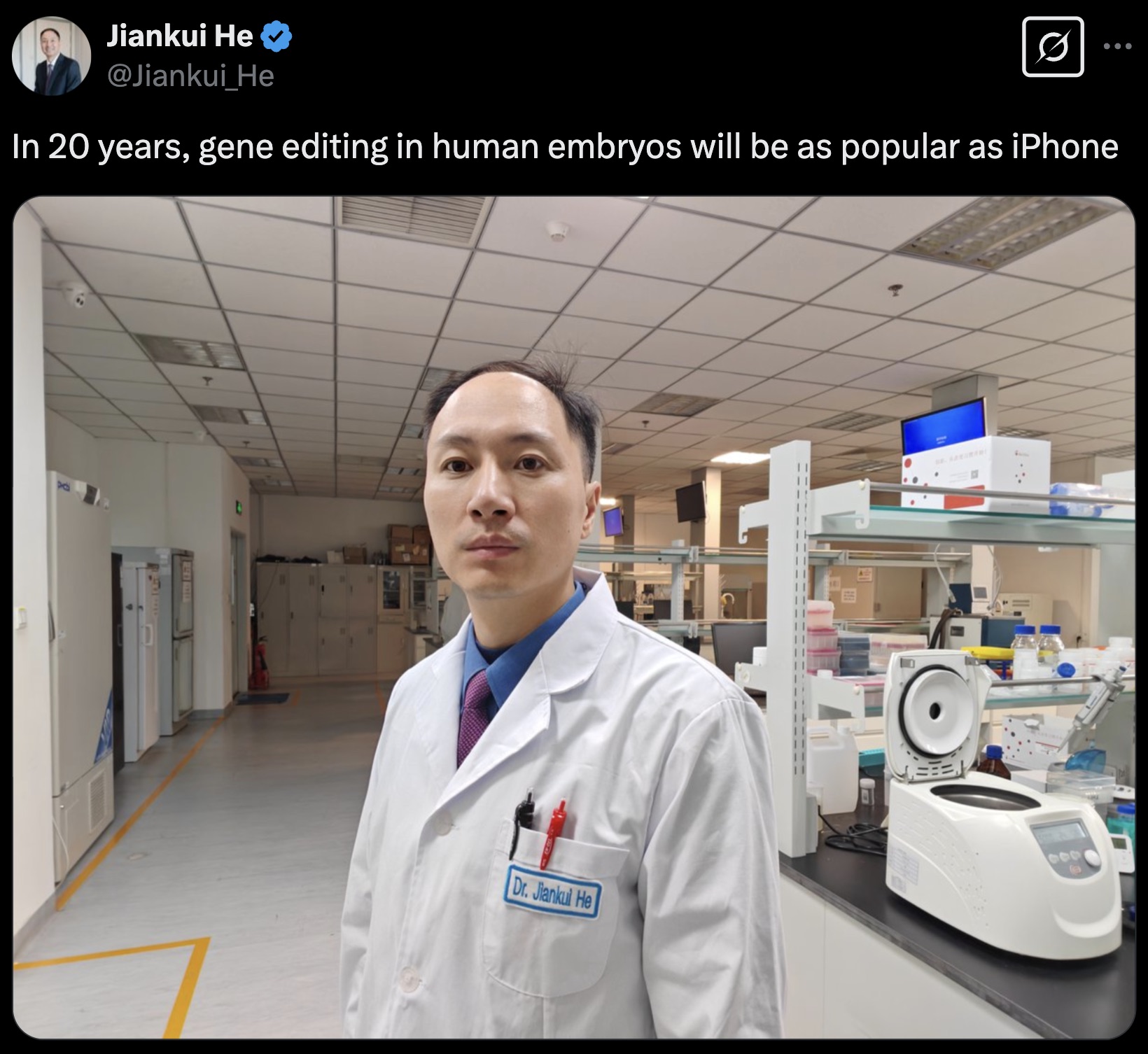 20 Villainous Tweets from Evil Scientist Jiankui He | eBaum's World
