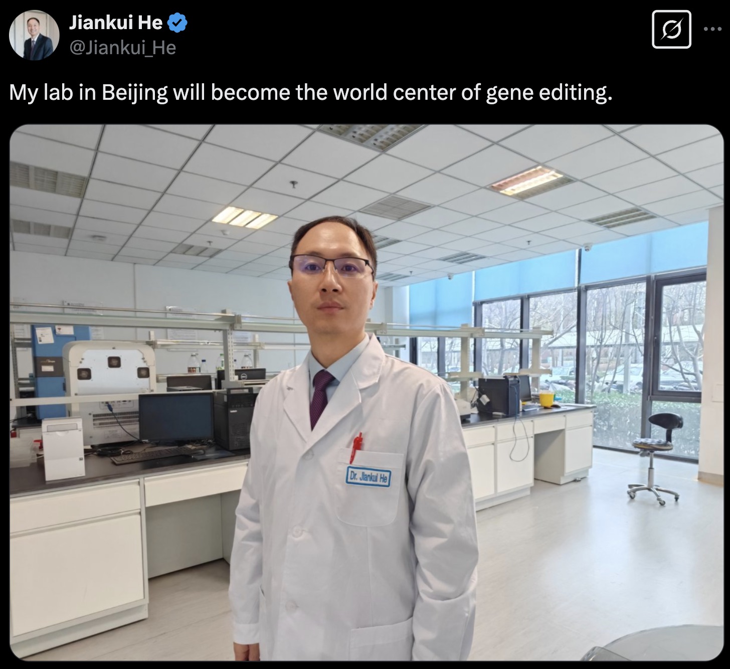20 Villainous Tweets from Evil Scientist Jiankui He | eBaum's World