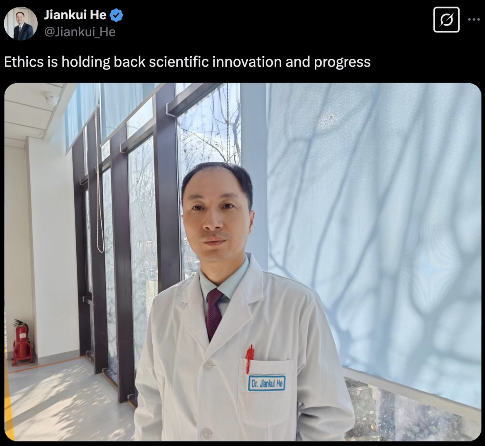 20 Villainous Tweets from Evil Scientist Jiankui He | eBaum's World
