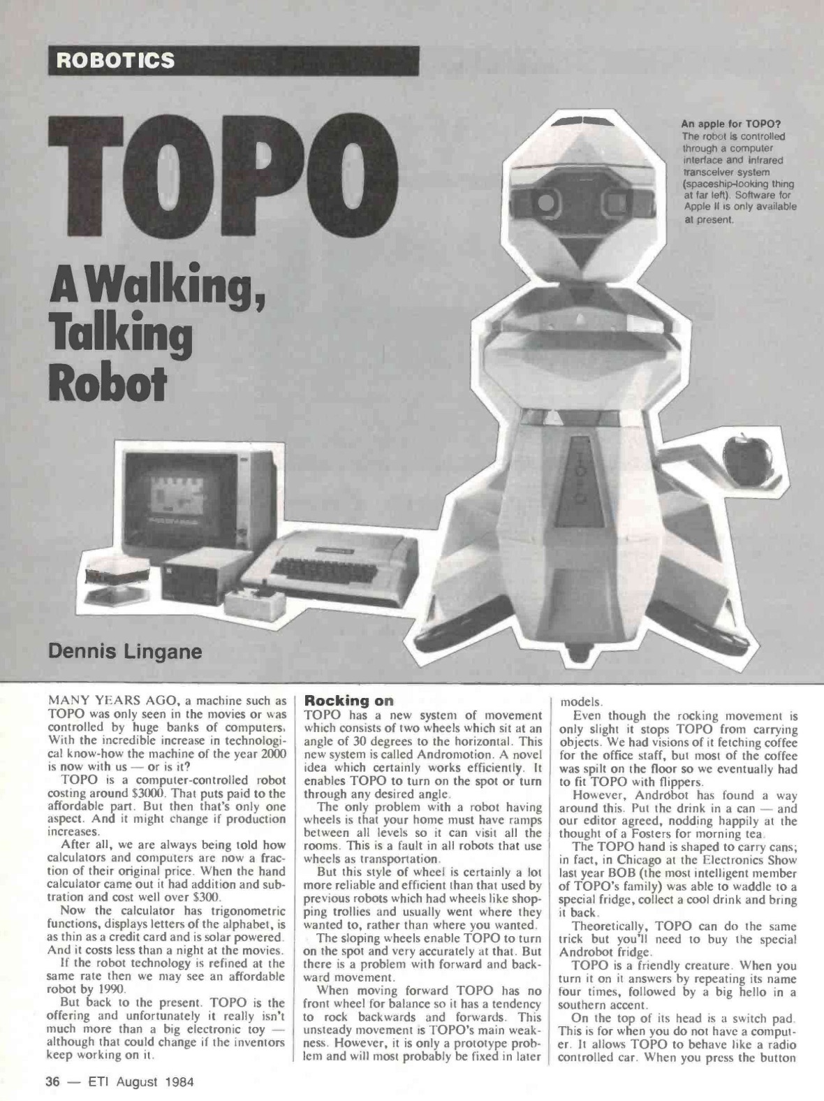 Defunct 1980s Robots That Just Couldn't Cut It | eBaum's World