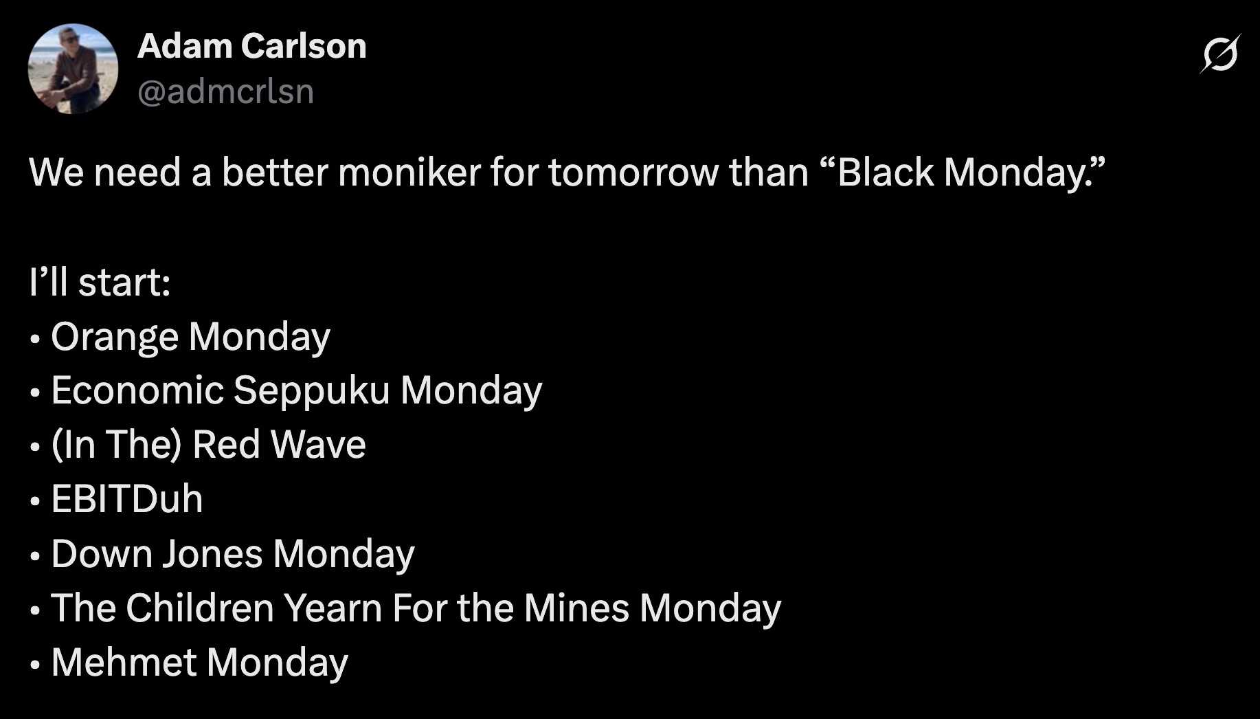 The 35 Funniest Orange Monday Tweets and Memes | eBaum's World