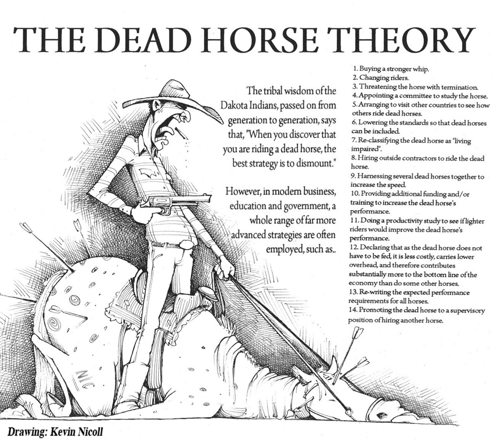 Riding a Dead Horse... - Picture | eBaum's World
