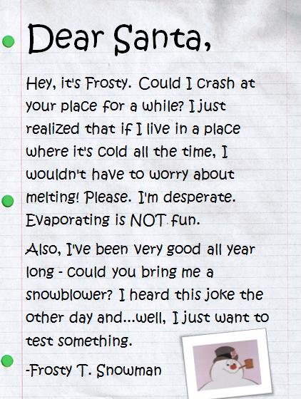 Funny Christmas Letters To Santa Gallery EBaum s World