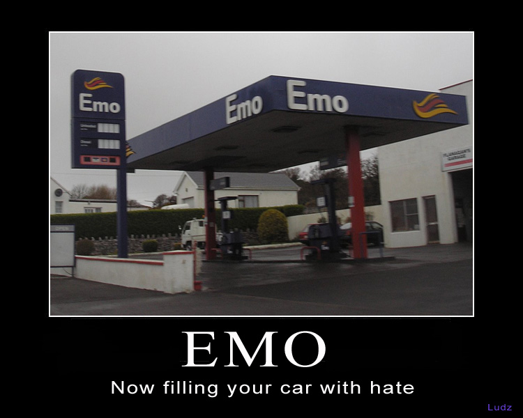Demotivational Emo - Picture | eBaum's World