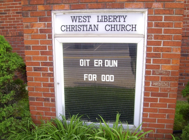 Redneck Church - Picture | eBaum's World