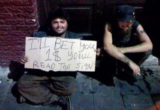 28 Of The Best Homeless Signs - Gallery | eBaum's World