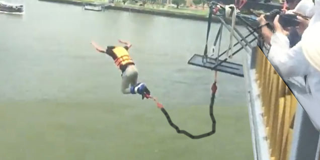 Bungee Jump Gone Wrong - Funny Video | eBaum's World