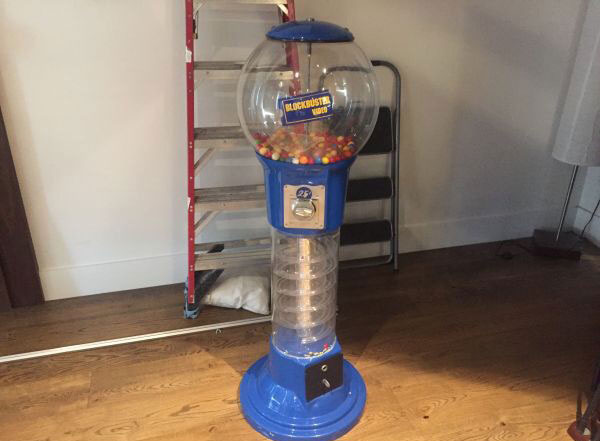 Man Buys Blockbuster Gumball Machine And Finds Something Amazing ...