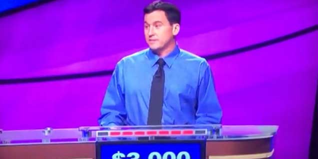 Guy On Jeopardy Goes Beastmode In The Sports Category - Wow Video ...