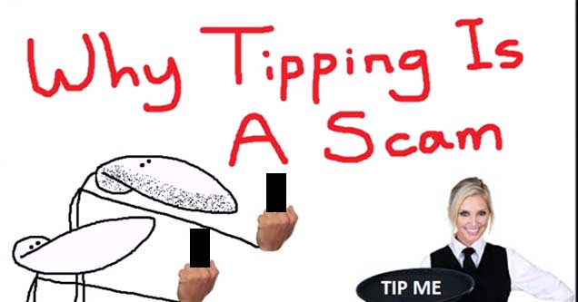 Why Tipping Is A Scam - Facepalm Video | eBaum's World