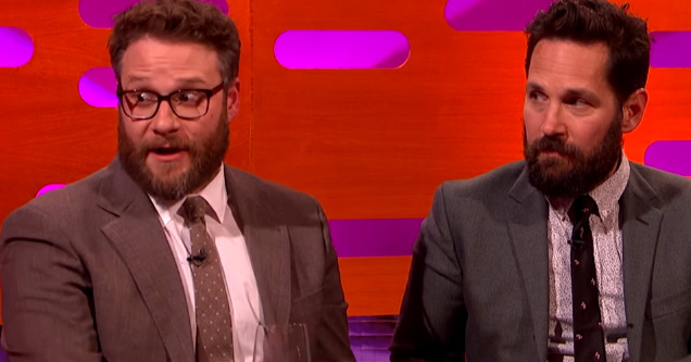 Seth Rogan's Funny Tiger Story on the Graham Norton Show - Funny Video ...