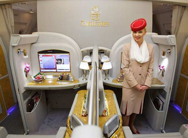 This Is A $21K First Class Ticket From Dubai To NYC - Wow Video | eBaum ...