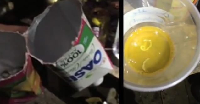 Guy Makes A Horrific Discovery About His Juice Box - Eww Video | eBaum ...