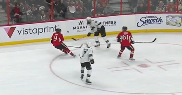 2 Different Players Hit By Puck Have The Exact Same Reaction - Funny ...