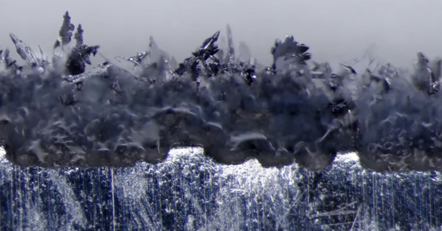 This Microscopic Time-Lapse Of Metals Reacting Is Stunning - Wow Video ...