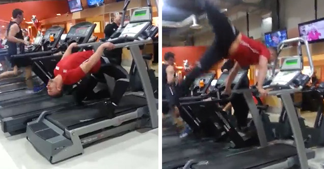 Gym Employee Kills Dance Routine On Treadmill To Michael Jackson - Wow ...